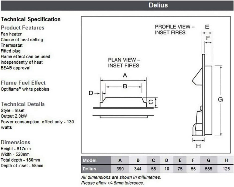 Fireplace Factory Outlet- Electric Fires Refurbished, & New Clearance