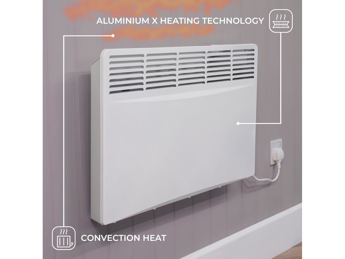 Adam Amba 2000W Electric Radiator in White - 10510 – Fireplace Factory ...
