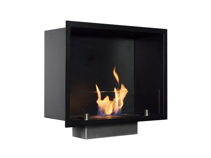 Adam Quatro Bio Ethanol Large Inset Fire in Black 10163 – Fireplace ...