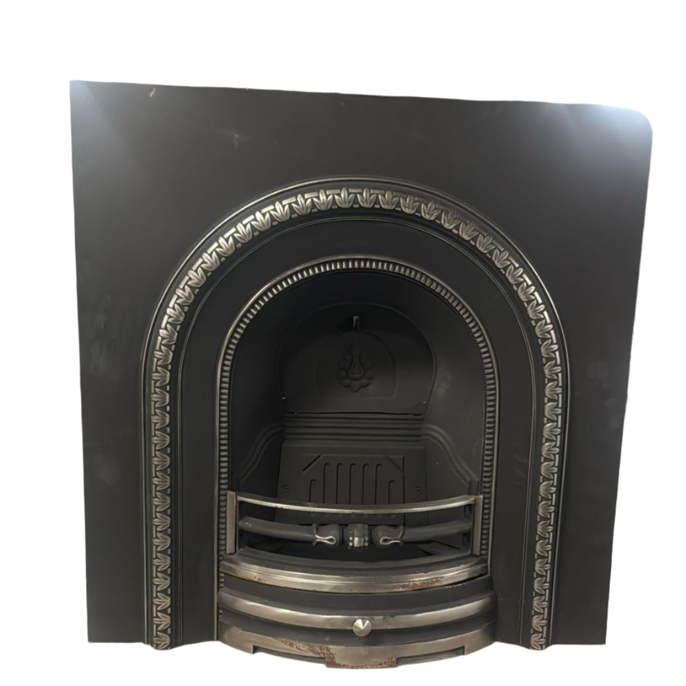 Paul Agnew - Classic Cast Iron Back Panel - Vintage Period Style Firep ...
