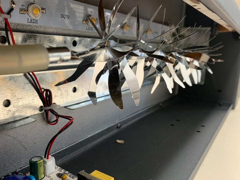 Adam Electric Inset Fire LED strip light replacement – Fireplace ...